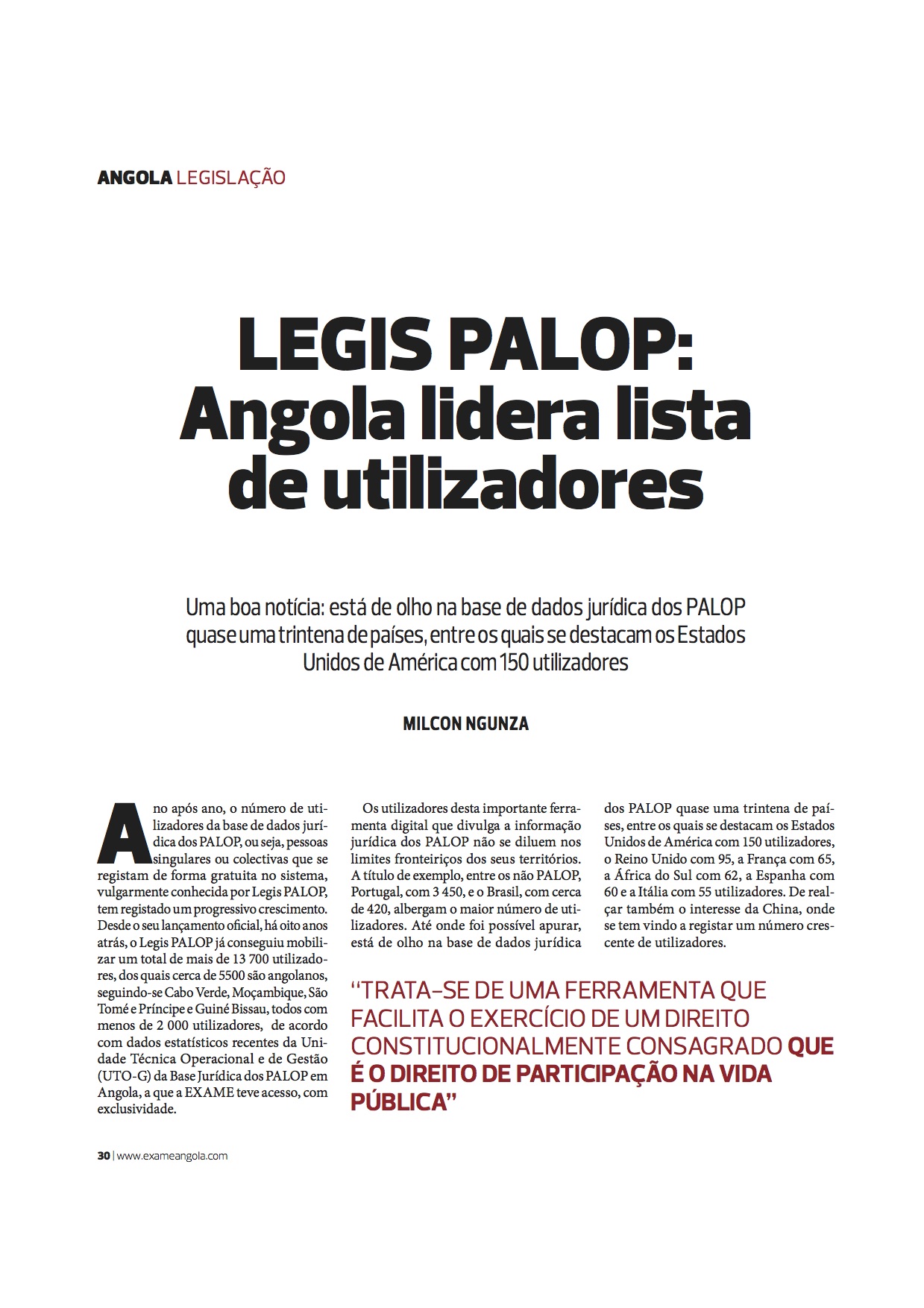 LegisPalop - Notícias